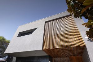 Ardross WA | Proplank Pacific Teak Click in Facade Batten System