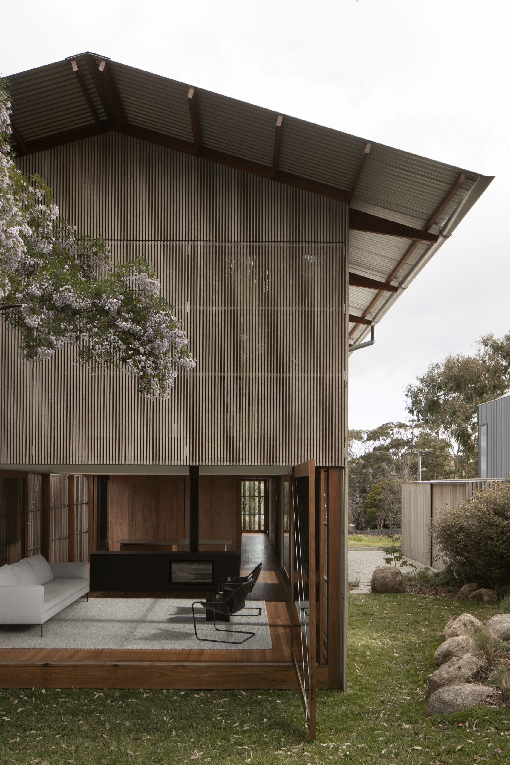 Jan Juc Studio | Timber Batten Cladding Jan Jun Victoria.