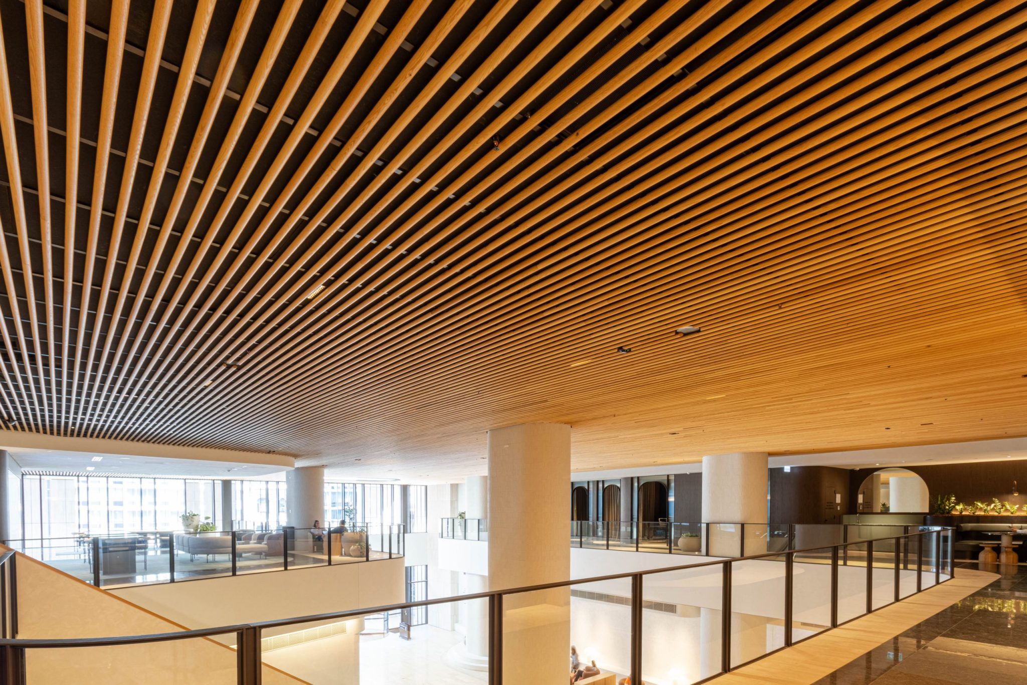 American Oak Timber Battens & Ceiling Lining | Click-on System